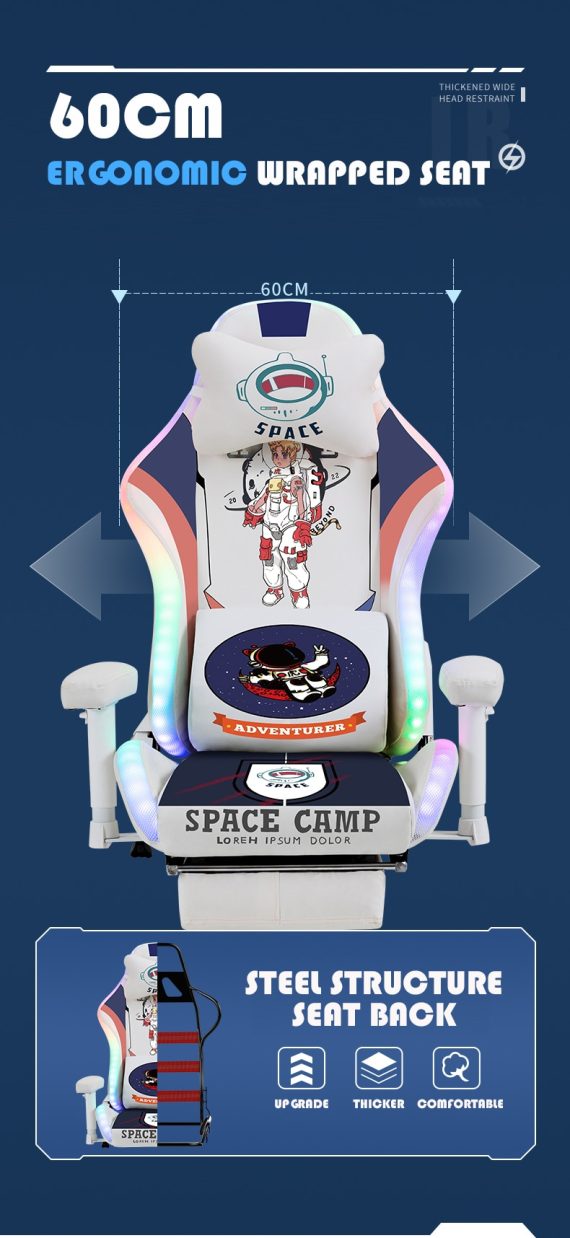 Space Camp Gaming Chair Custom Gaming Chair