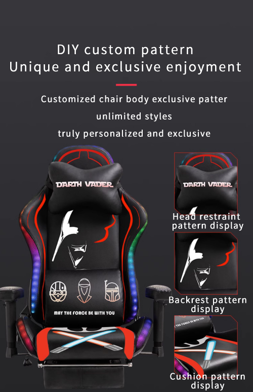 Black Gaming Chair Custom Gaming Chair