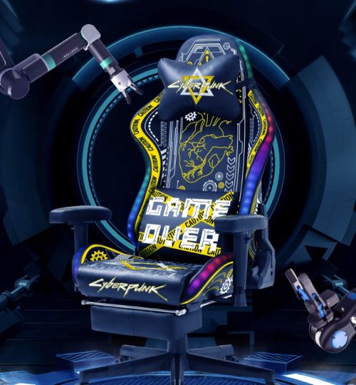 Black 2 Gaming Chair Custom Gaming Chair